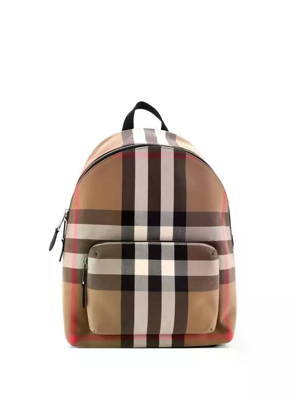 Burberry House Check Canvas Medium Backpack
