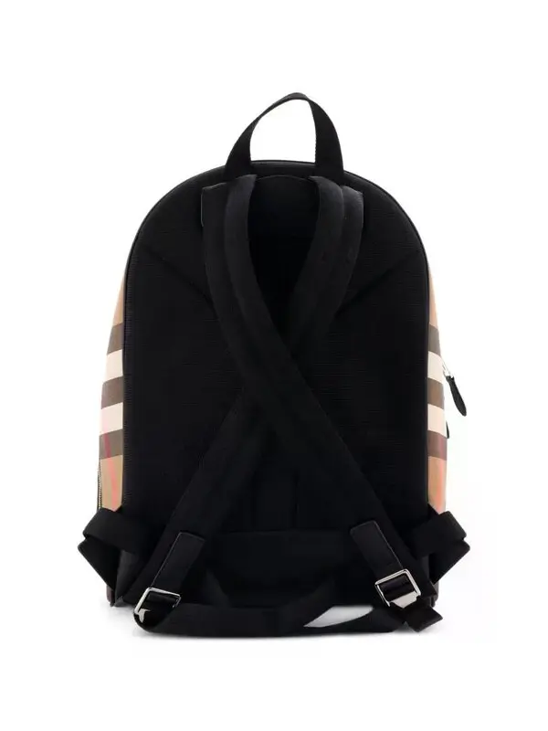 Burberry House Check Canvas Medium Backpack