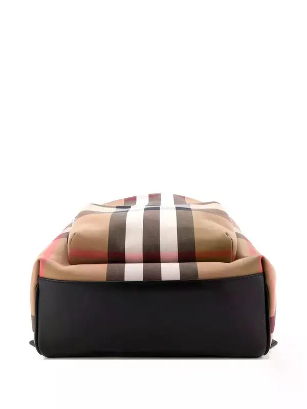 Burberry House Check Canvas Medium Backpack