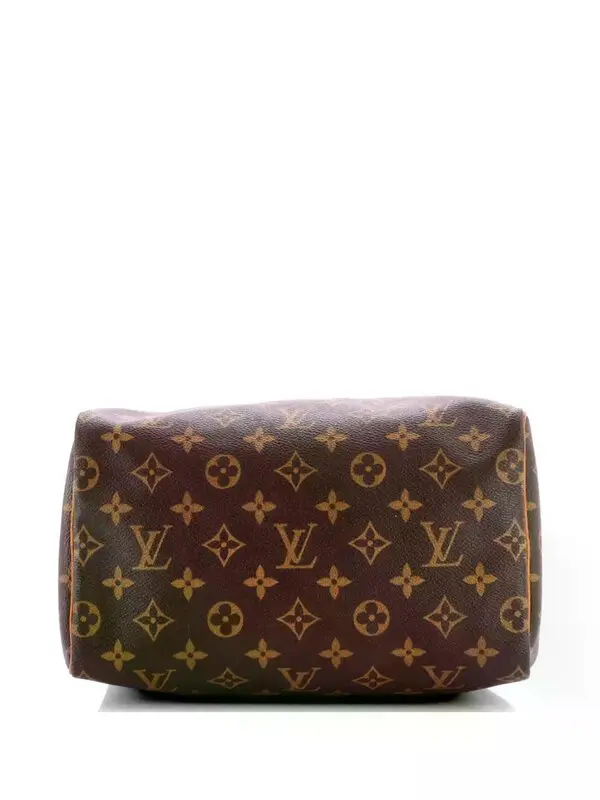 LOUIS VUITTON Speedy Handbag Monogram Canvas 25 Satchel