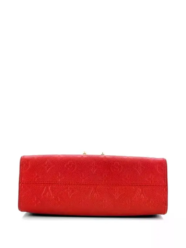 LOUIS VUITTON Saint Sulpice Pm Monogram Empreinte Leather Crossbody Bag - Red