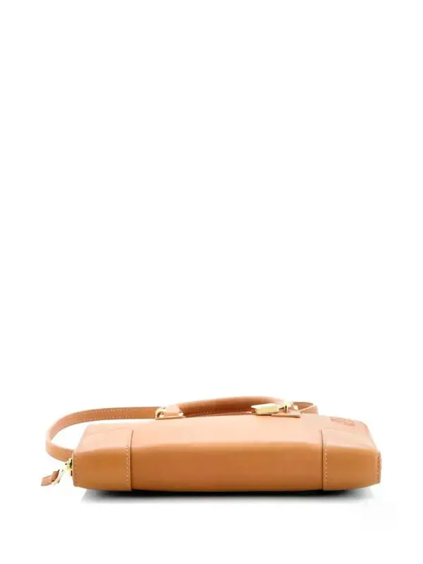 Loewe Amazona Leather Crossbody Bag - Brown