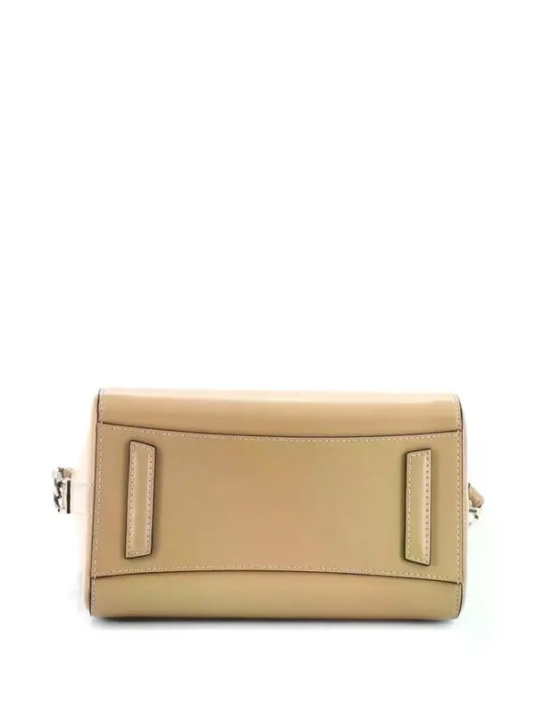 Givenchy Antigona Glazed Leather Mini Satchel - Neutrals