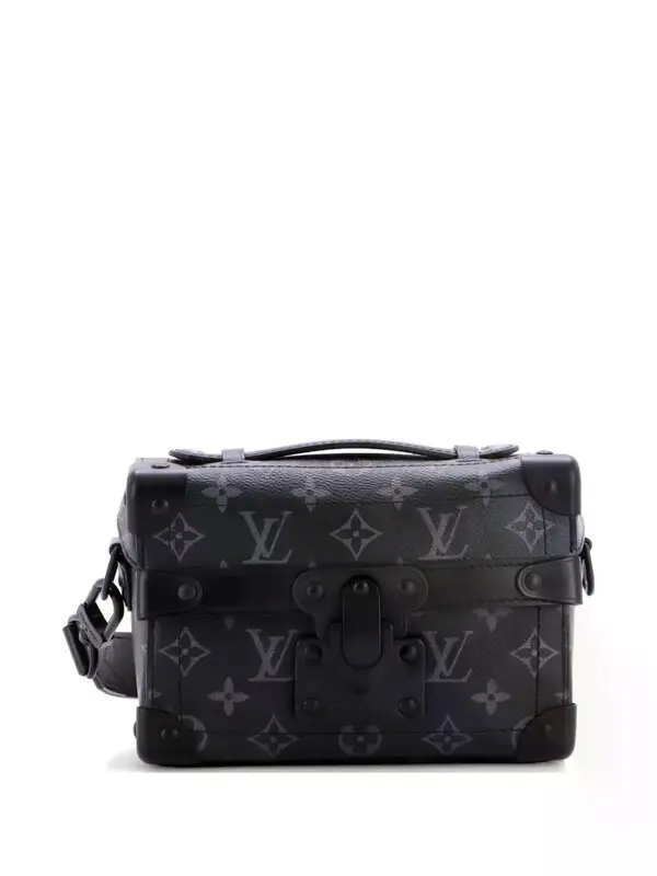 LOUIS VUITTON Soul Trunk Bag Monogram Eclipse Canvas