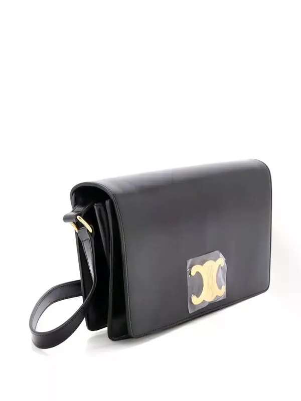 Celine Trapeze Triomphe Smooth Calfskin Shoulder Bag