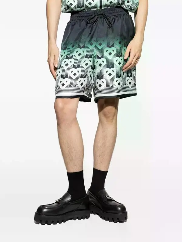 Casablanca Monogram Drawstring Shorts