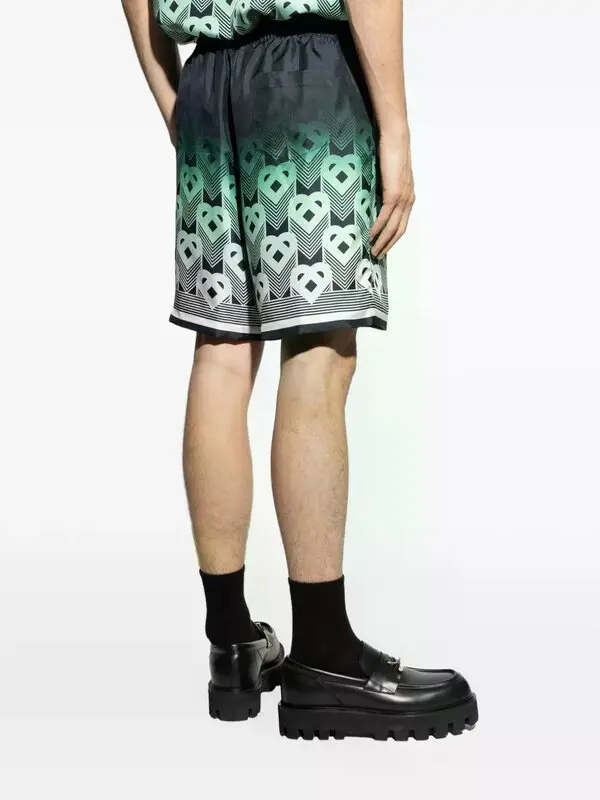 Casablanca Monogram Drawstring Shorts