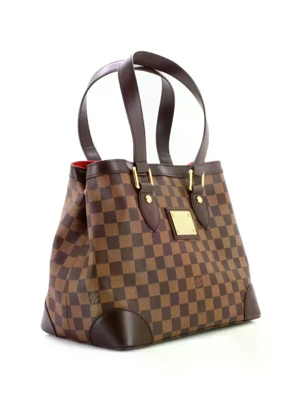 LOUIS VUITTON Hampstead Damier Pm Tote Bag - Brown