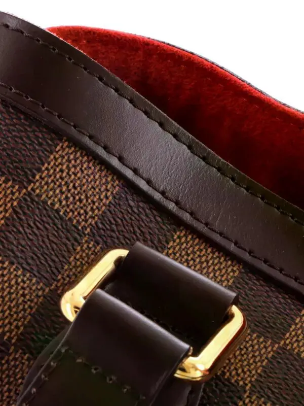 LOUIS VUITTON Hampstead Damier Pm Tote Bag - Brown