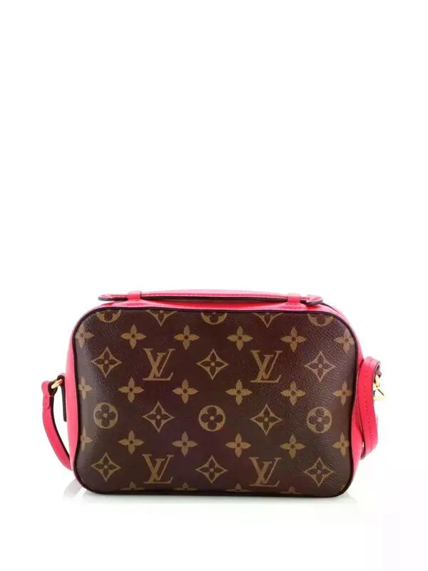 LOUIS VUITTON Monogram Canvas Saintonge Handbag - Brown