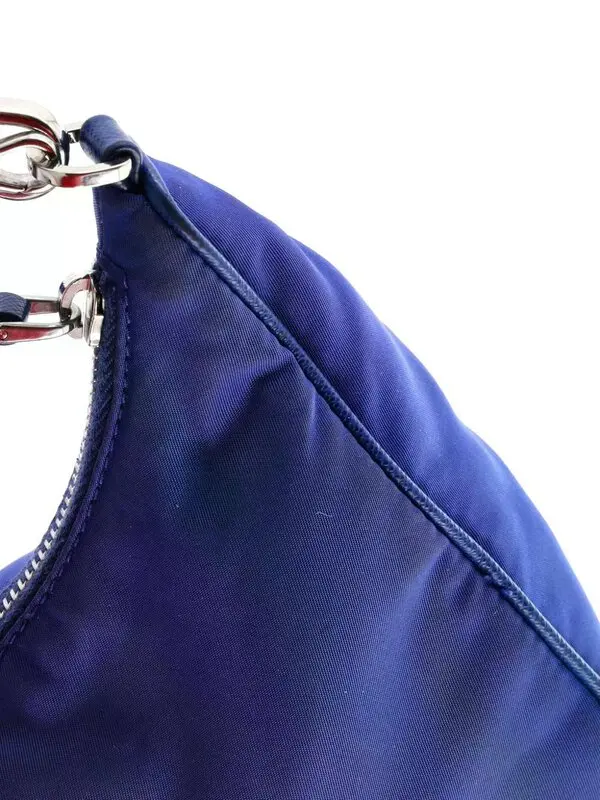 Prada Re-edition 2005 Tessuto Shoulder Bag - Blue