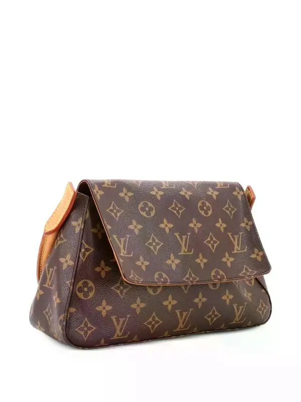 LOUIS VUITTON Looping Handbag Monogram Canvas Mini Satchel