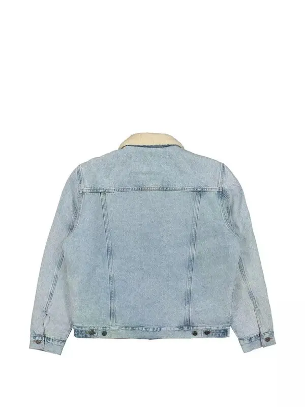 Guess Sherpa-collar Denim Jacket
