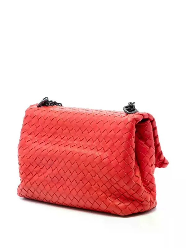 Bottega Veneta Small Nappa Intrecciato Olimpia Shoulder Bag