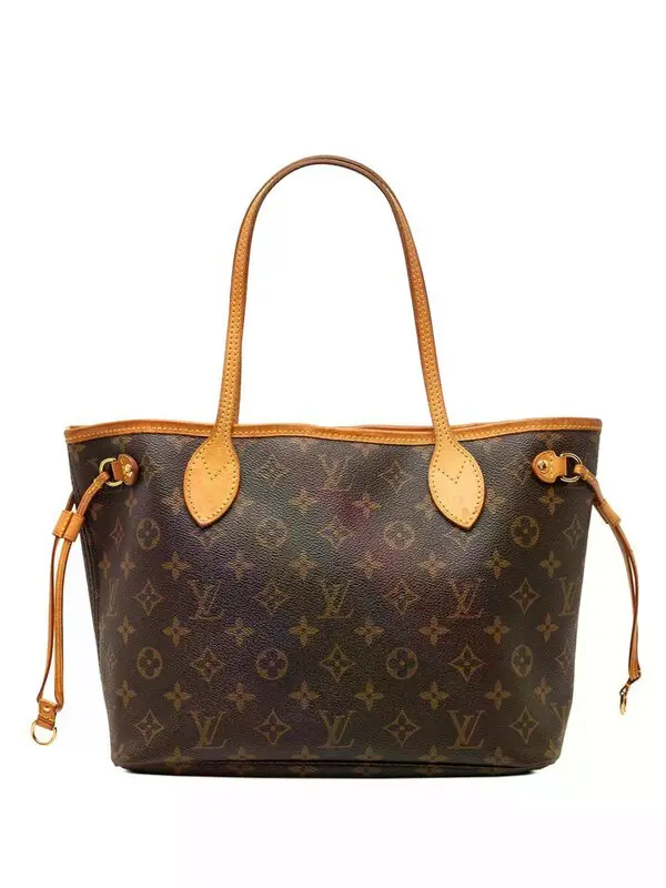 LOUIS VUITTON 2007 Monogram Neverfull Pm Tote Bag - Brown