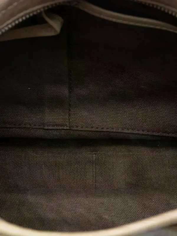 Burberry Smoked Check Coated Canvas Brooklyn Hobo Bag - Neutrals