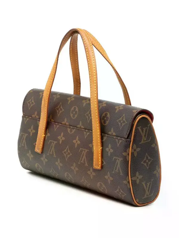 LOUIS VUITTON 2003 Monogram Sonatine Handbag - Brown