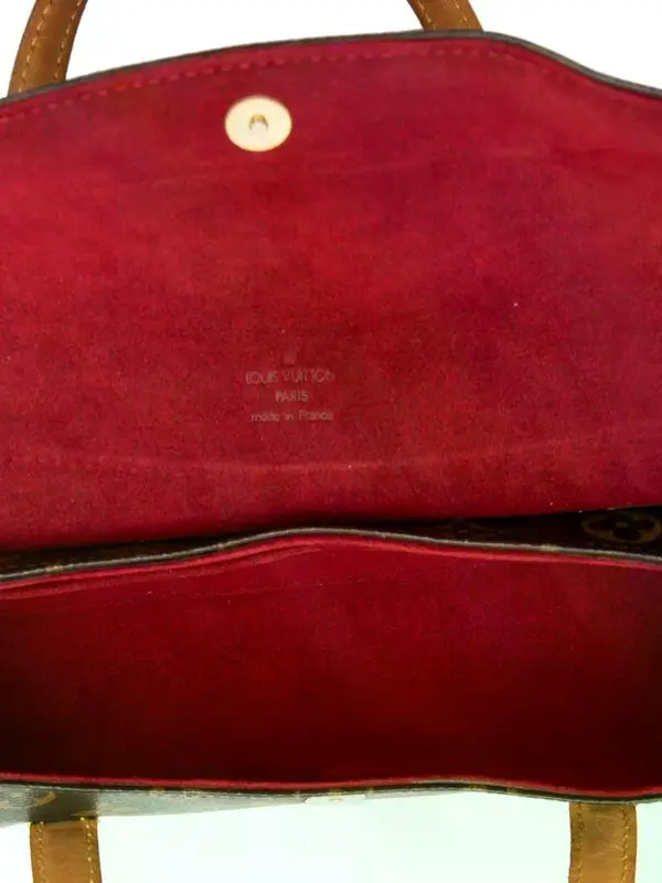 LOUIS VUITTON 2003 Monogram Sonatine Handbag - Brown