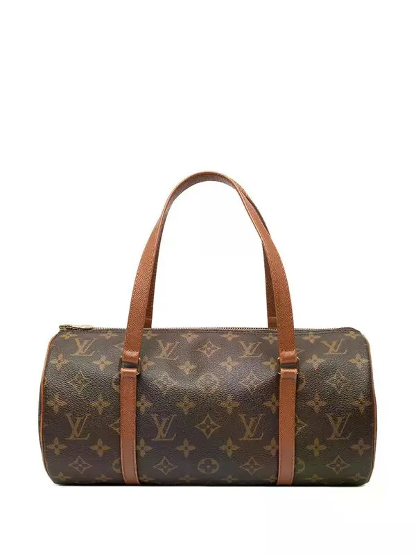 LOUIS VUITTON 1995 Monogram Papillon 30 Handbag - Brown