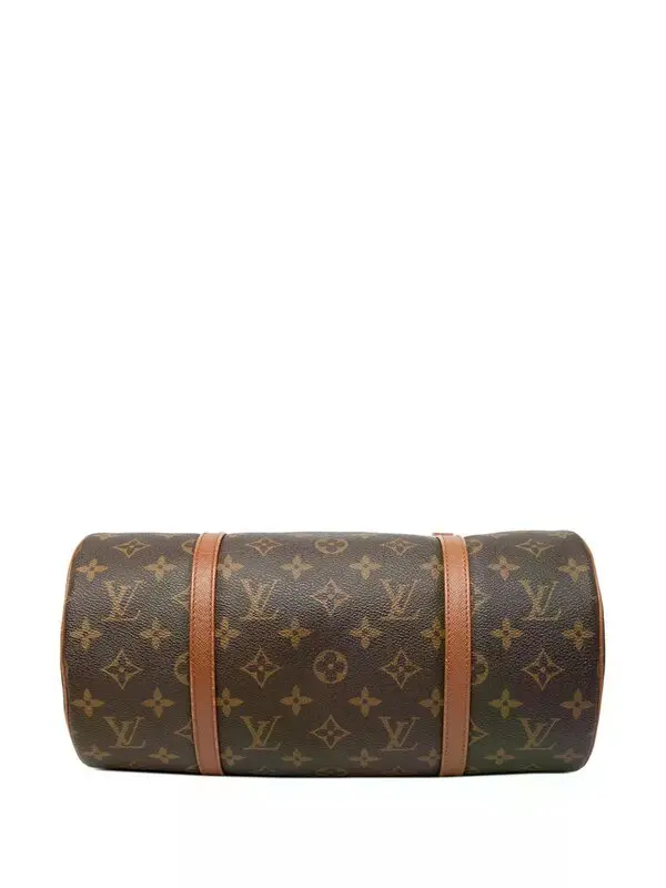 LOUIS VUITTON 1995 Monogram Papillon 30 Handbag - Brown