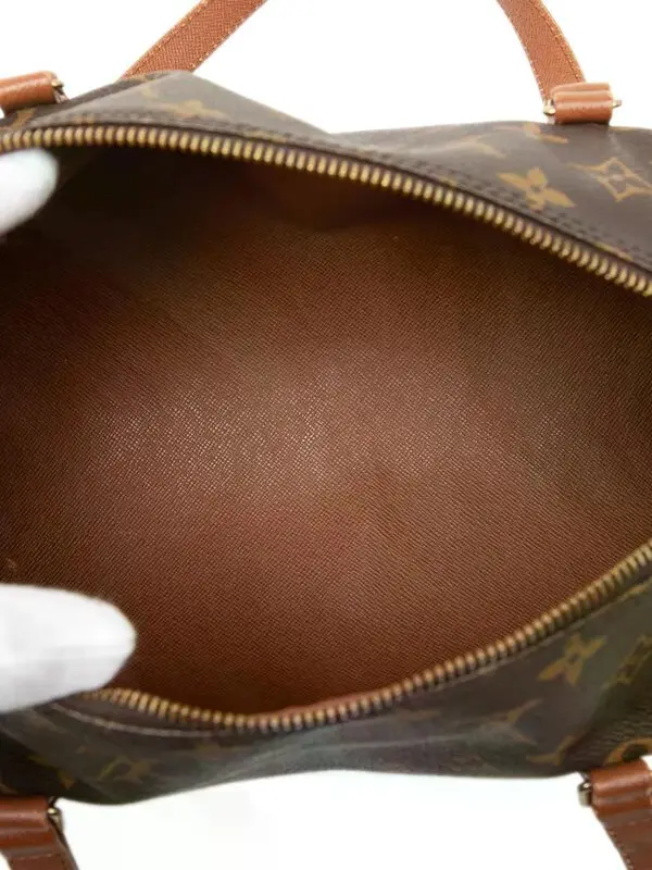 LOUIS VUITTON 1995 Monogram Papillon 30 Handbag - Brown