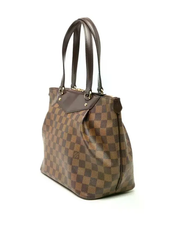 LOUIS VUITTON 2012 Damier Ebene Westminster Pm Handbag - Brown