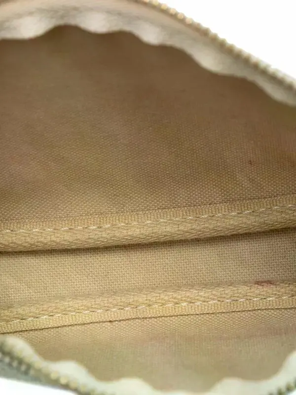 LOUIS VUITTON Damier Azur Mini Pochette Accessoires - White