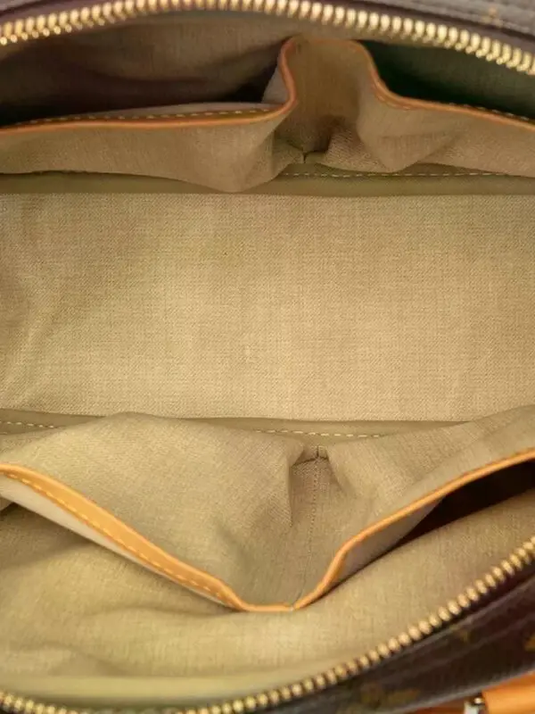 LOUIS VUITTON 2004 Monogram Trouville Handbag - Brown