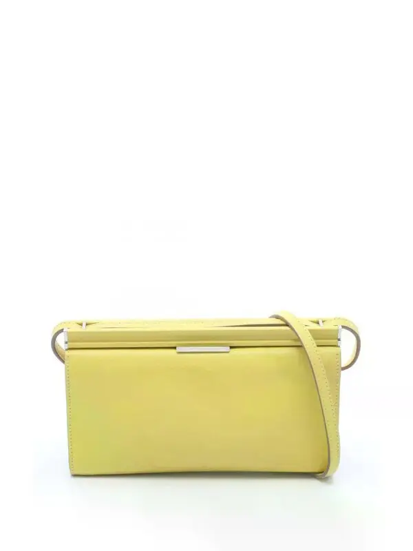 Hermès 2019 Evergrain Clic H 21 Crossbody Bag - Yellow