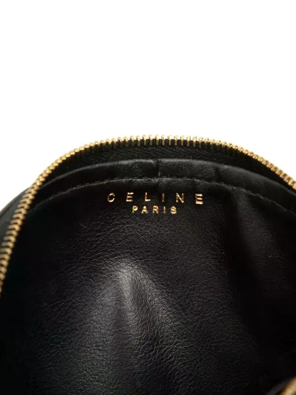 Celine 1997 Macadam Coated Canvas Pouch