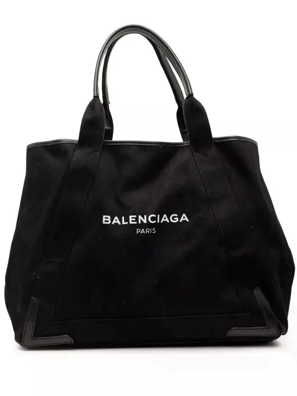 Balenciaga 2018 Denim Cabas M Tote Bag