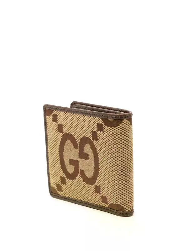 Gucci 2016-2025 Jumbo Gg Canvas Bifold Wallet Small Wallets