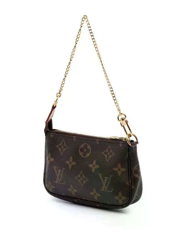 LOUIS VUITTON Monogram Mini Pochette Accessoires Handbag