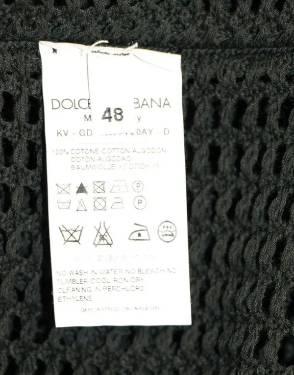 Dolce & Gabbana Netted Pullover Sweater