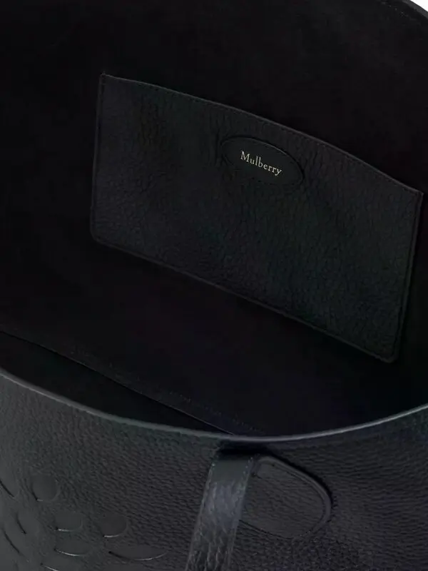 Mulberry Tree Heavy Grain Tote Bag - Black