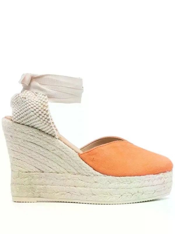 Manebí Contrast-panel Espadrille Wedges