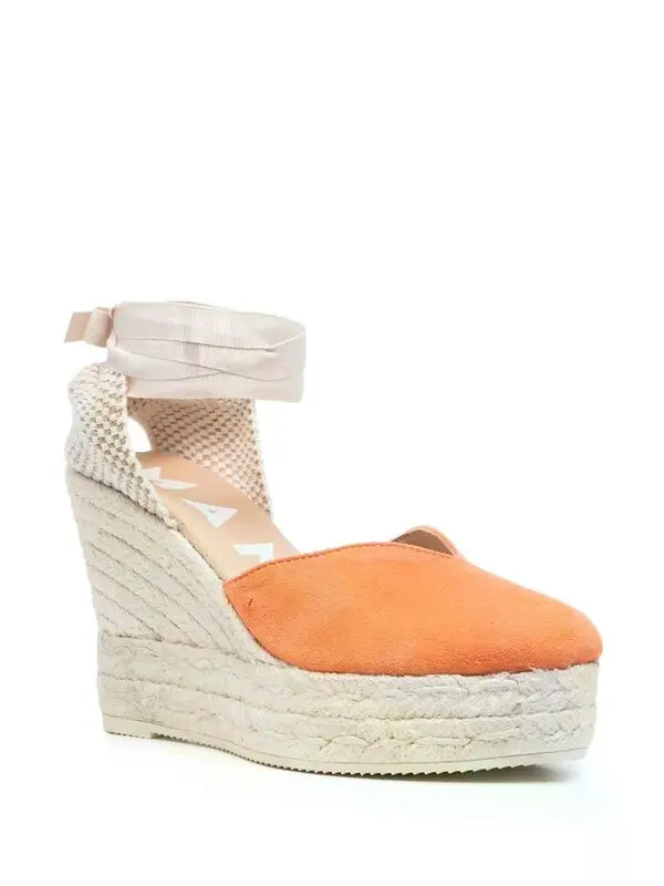Manebí Contrast-panel Espadrille Wedges