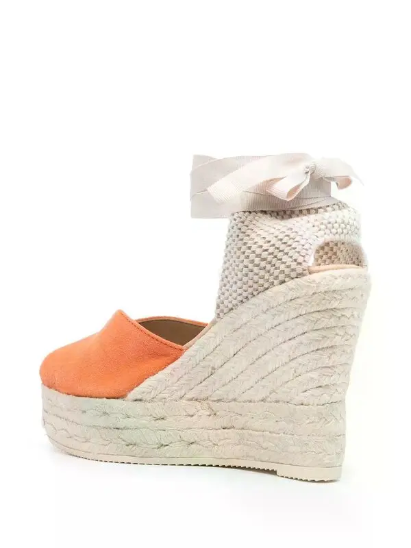 Manebí Contrast-panel Espadrille Wedges