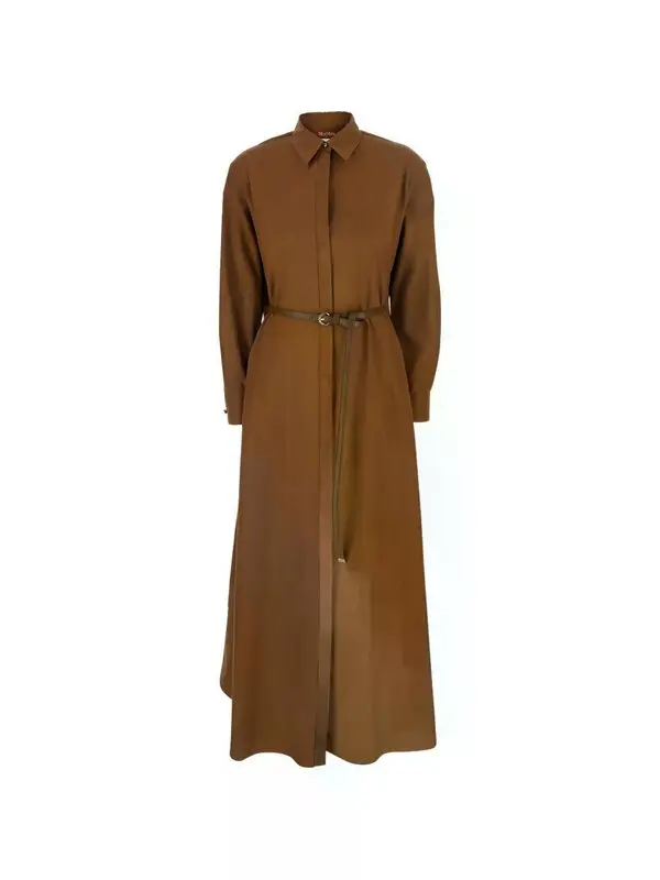 Max Mara Belted Shirt Dress