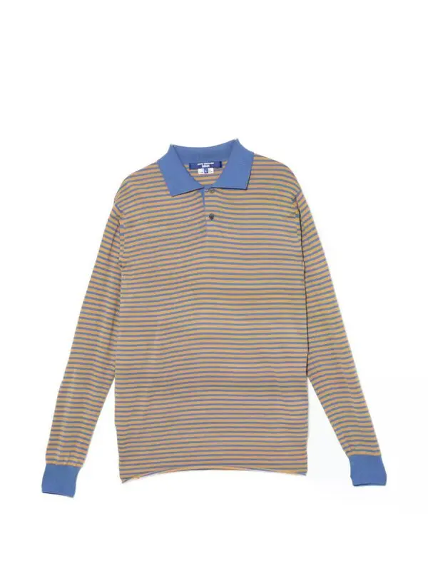 Junya Watanabe Striped Polo Shirt