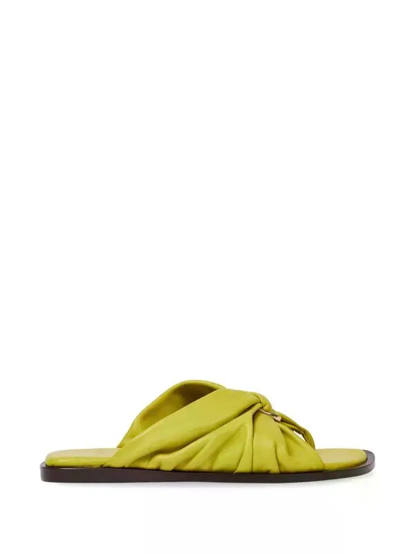 Paul Smith Lorrha Ruched Sandals - Green