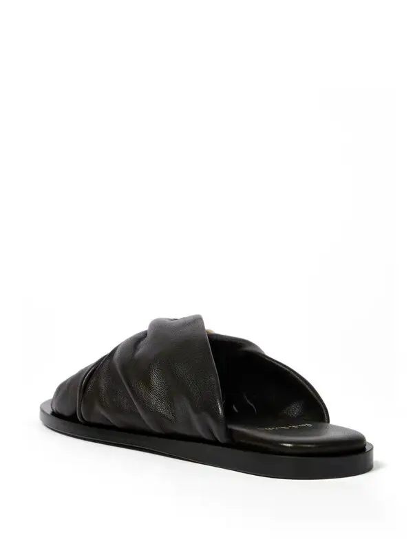 Paul Smith Lorrha Leather Sandals - Brown