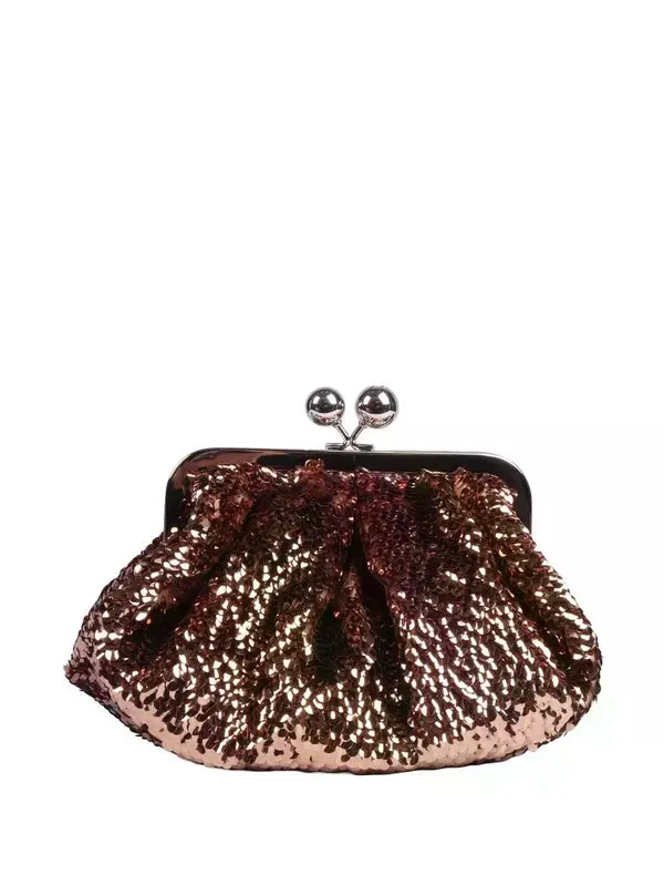 Max Mara Targa Sequin-embellished Shoulder Bag