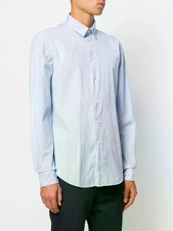 DELL'OGLIO Fine Stripe Shirt