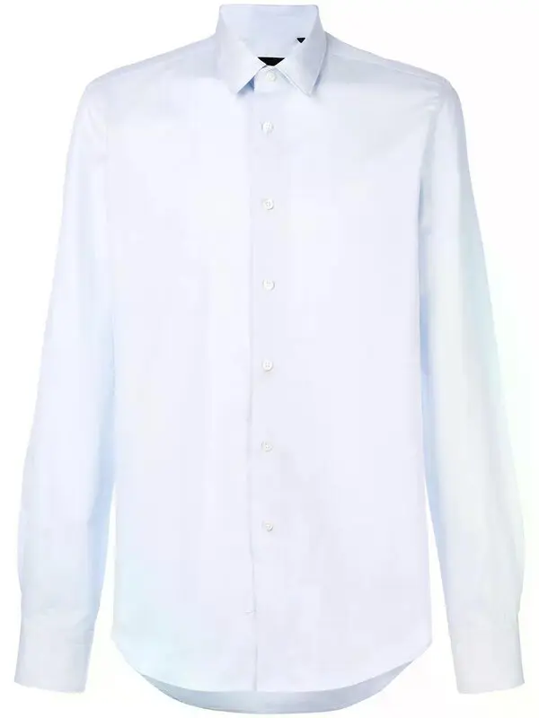 DELL'OGLIO Curved Hem Shirt
