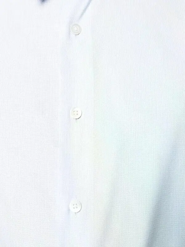DELL'OGLIO Curved Hem Shirt