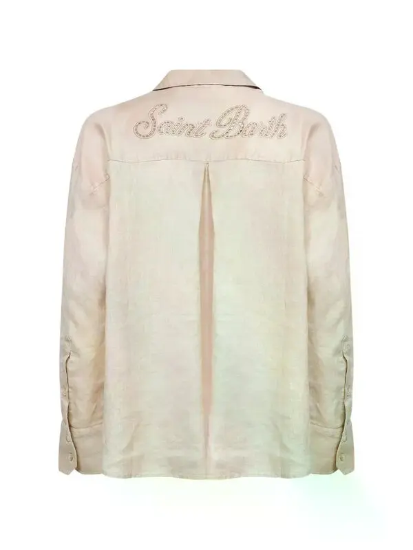 MC2 SAINT BARTH Chest-pocket Linen Shirt