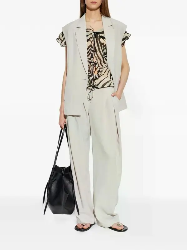 IRO PARIS Pleated Wide-leg Trousers