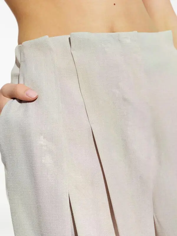 IRO PARIS Pleated Wide-leg Trousers