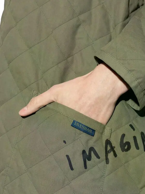 Comme Des Garçons Quilted Asymmetric Jacket